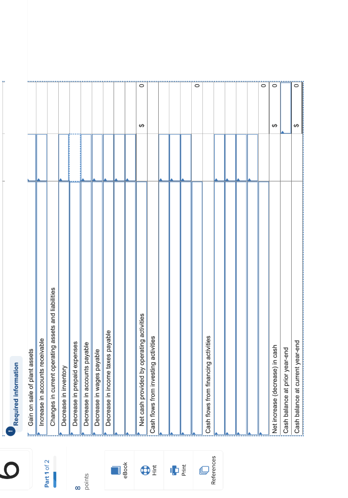 Solved 6 Part 1 of 2 8 points eBook ton Hint Print | Chegg.com