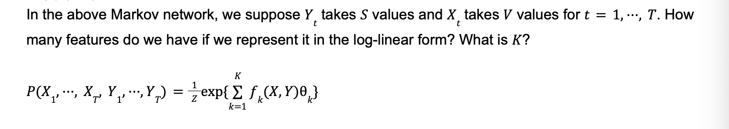 Consider a Markov network on variables | Chegg.com