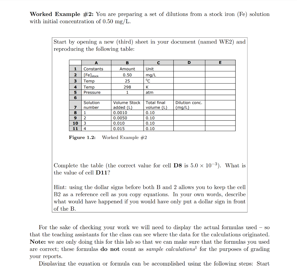 Solved Worked Example #2: You are preparing a set of | Chegg.com