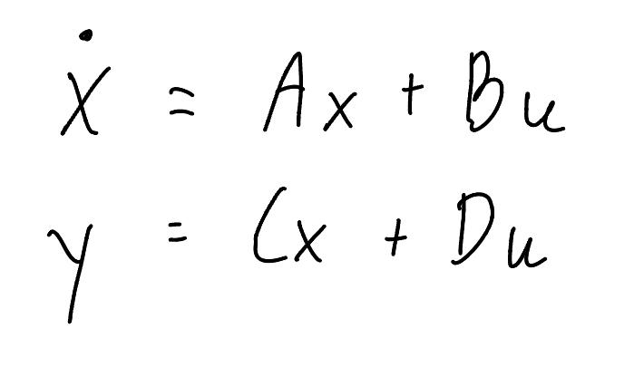 Solved Cast the differential equation into state space. A is | Chegg.com