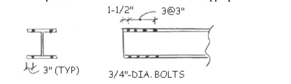 Solved A W16X100 tension member is connected at its ends as | Chegg.com