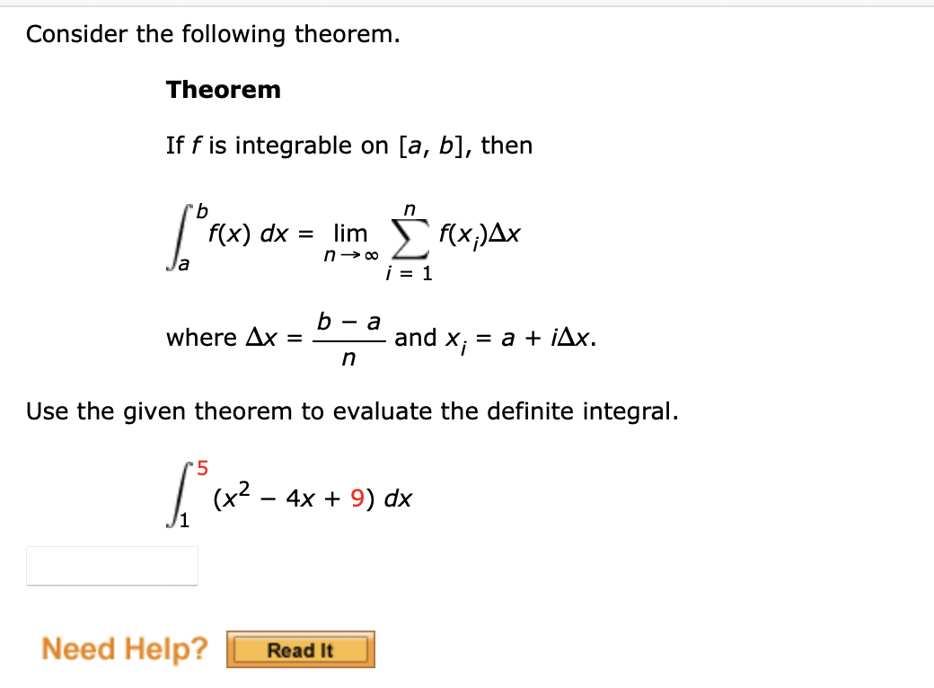 Solved Consider the following theorem. Theorem If f is | Chegg.com