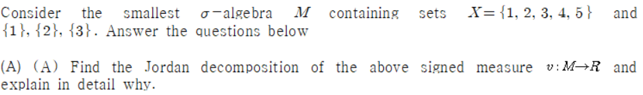 Solved Consider the smallest σ-algebra M containing sets | Chegg.com