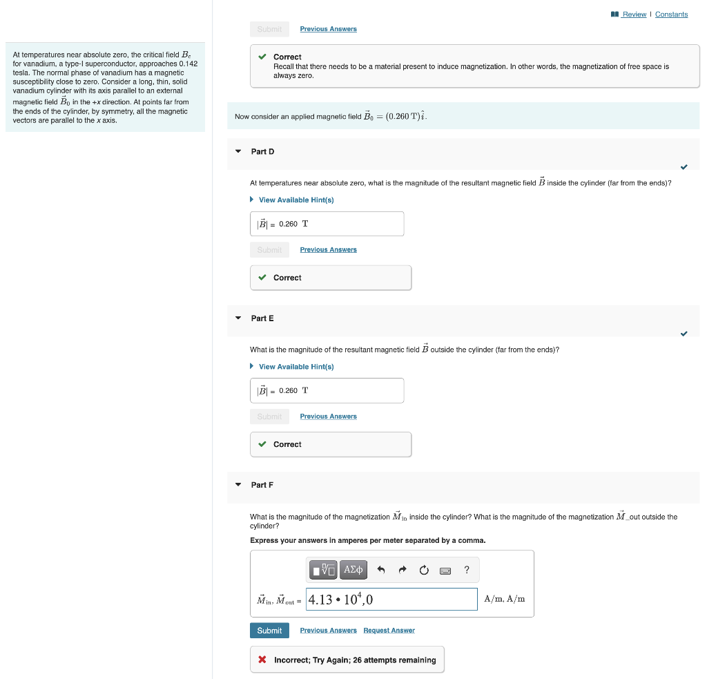 Solved At temperatures near absolute zero, the critical | Chegg.com