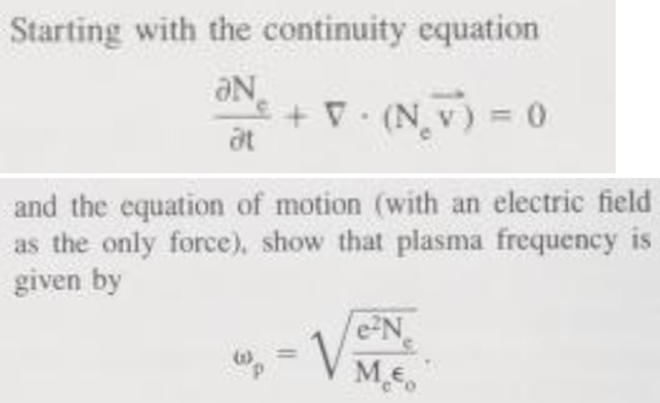 Solved Starting with the continuity | Chegg.com