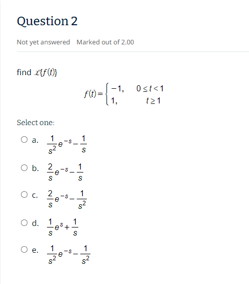 Solved find \\( \\mathscr{L}\\{f(t)\\} \\) \\[ | Chegg.com