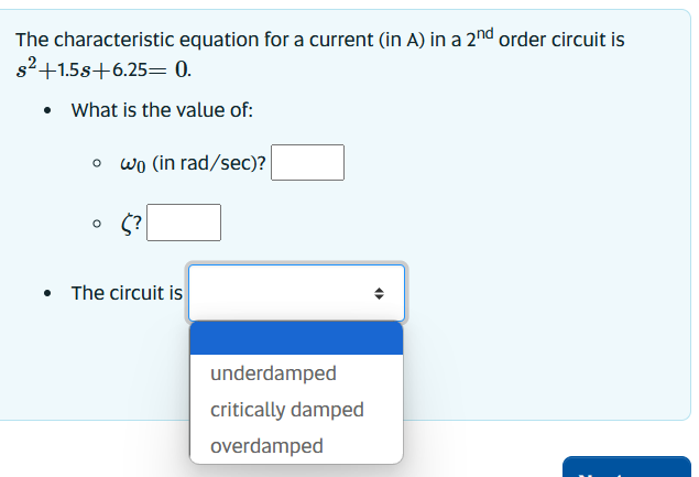 [Solved]: code class="asciimath">The characterist