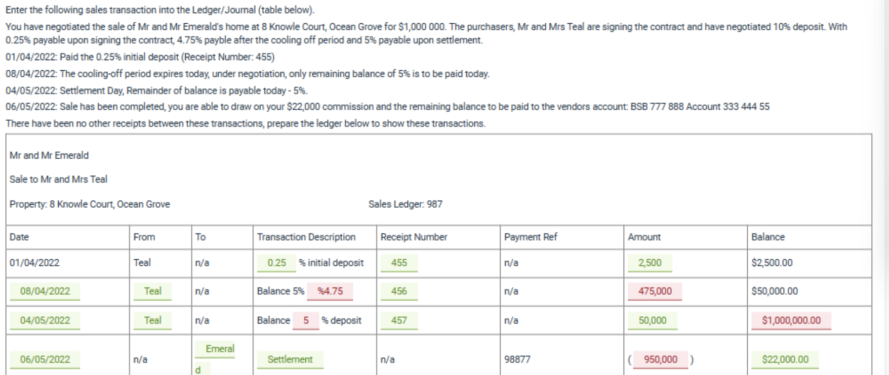 Solved Correct the mistakes in red | Chegg.com