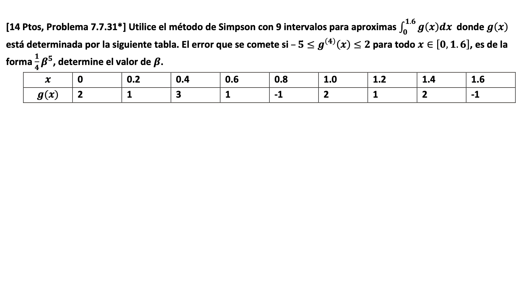 TRANSLATION: Use simpson's method with 9 intervals to | Chegg.com