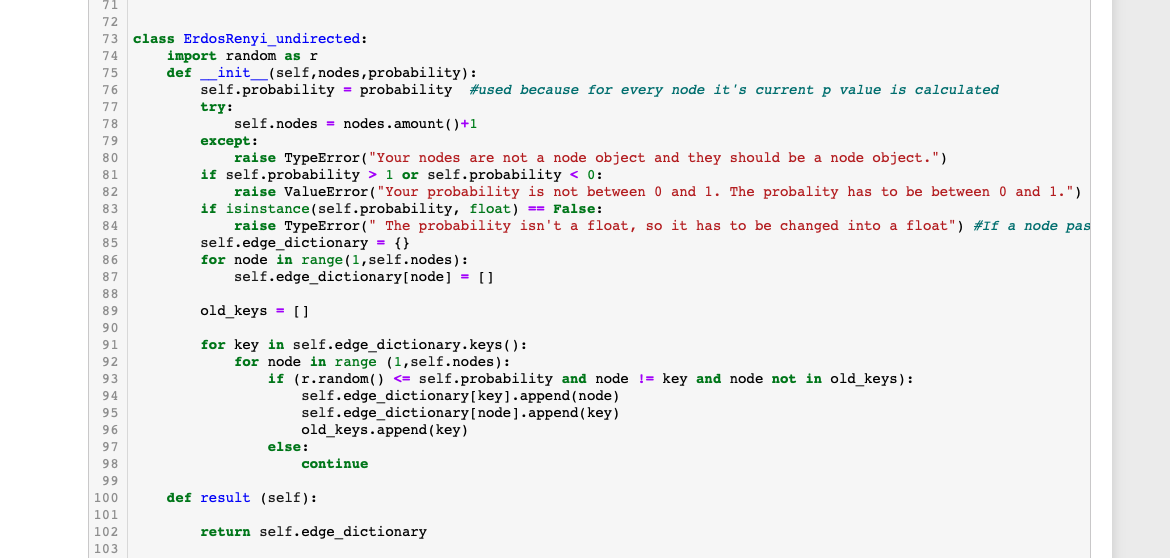 Can someone check if my code answers the question | Chegg.com