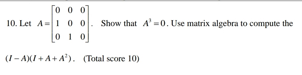 Solved 8. First compute the adjoint of the given matrix, and | Chegg.com