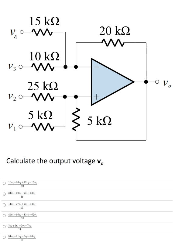 Solved Calculate the output voltage vo | Chegg.com Solved Calculate the output voltage vo | Chegg.com