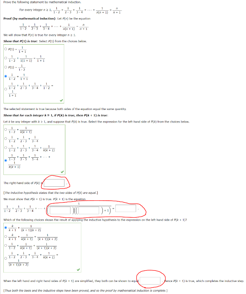Solved Prove the following statement by mathematical | Chegg.com