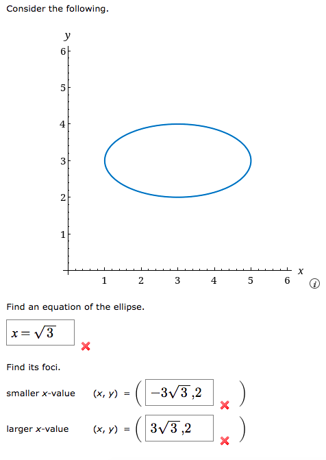 Solved Consider the following. Find an equation of the | Chegg.com
