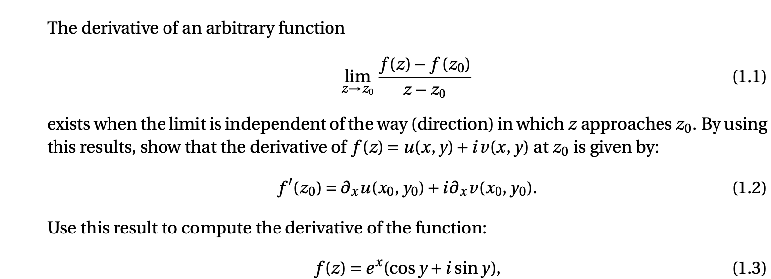 Solved The derivative of an arbitrary function | Chegg.com