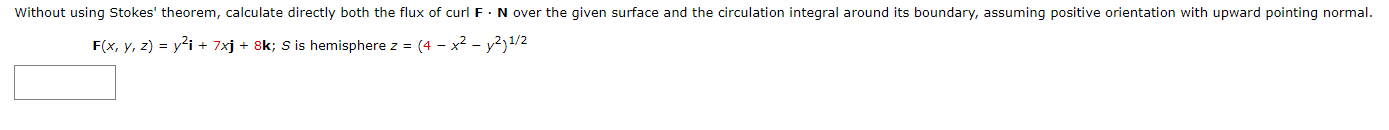 Solved Without using Stokes' theorem, calculate directly | Chegg.com