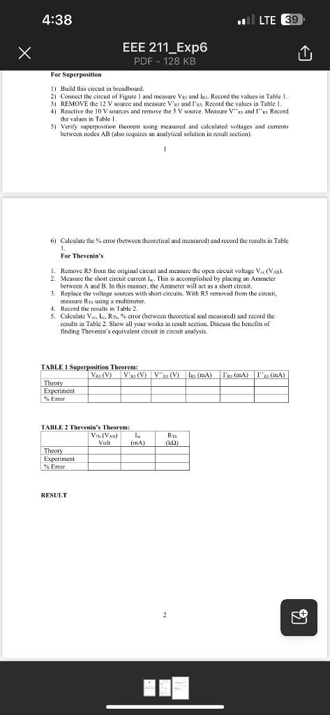 Solved AIM To Verify principle of Superposition and | Chegg.com