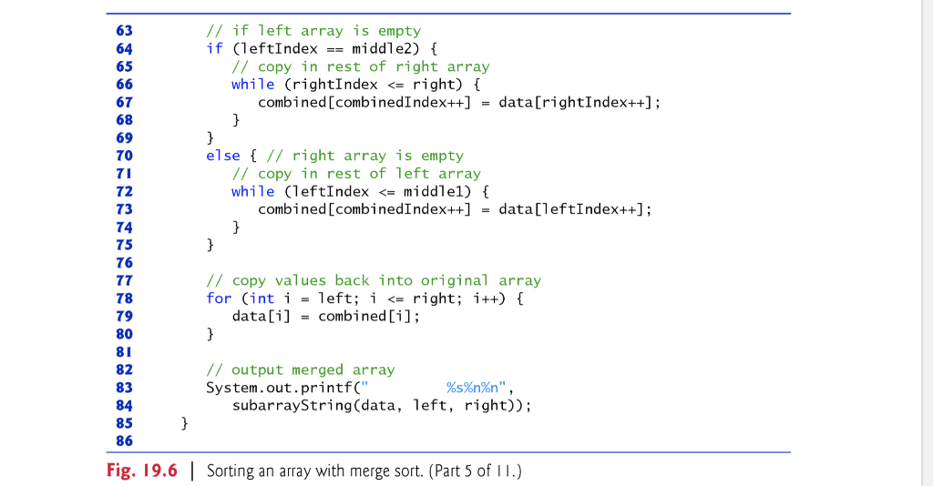 Merge Sort Algorithm With Comparable Java Objects 5784