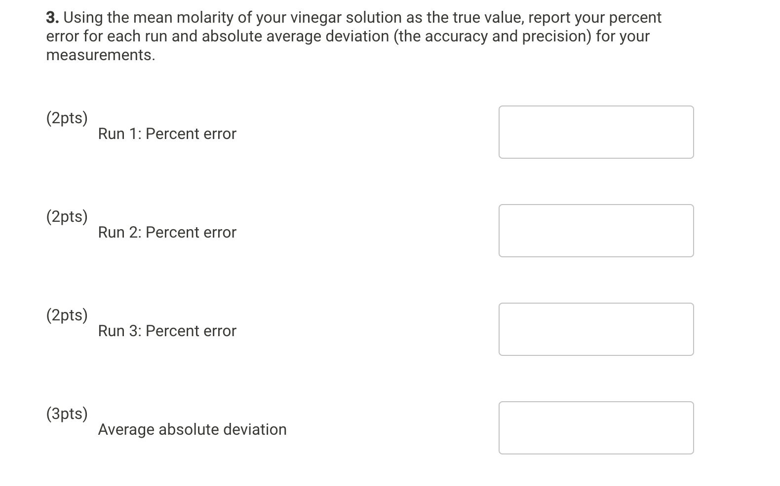 Solved Standardizing of the NaOH Standard solution Run 1 Run | Chegg.com