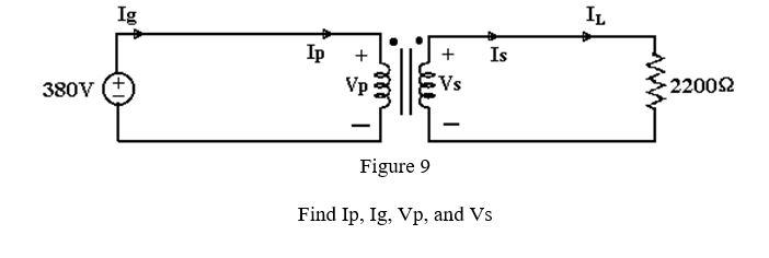 Solved Find Ip,Ig,Vp, and Vs | Chegg.com