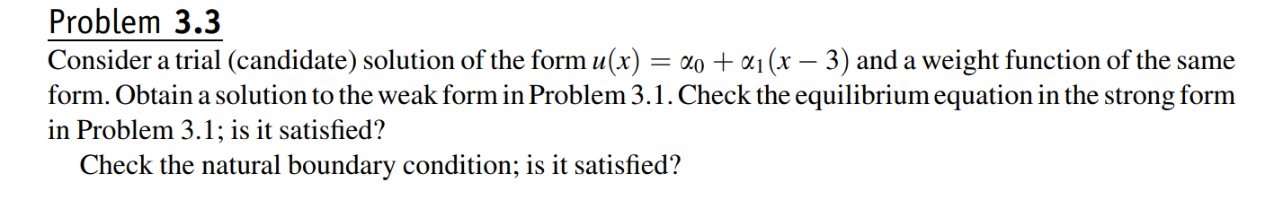 Consider a trial (candidate) solution of the form | Chegg.com
