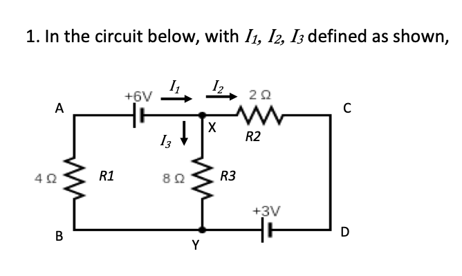 Solved A. Write the junction rule equation for junction | Chegg.com
