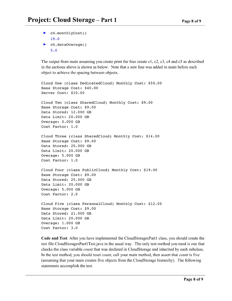 Solved I have completed CloudStorage and | Chegg.com