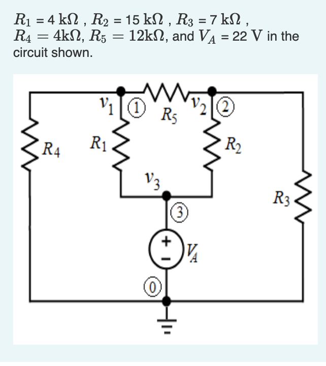 Solved R1 = 4 kN , R2 = 15 kN , R3 = 7 kN , R4 = 4kN, R5 = | Chegg.com
