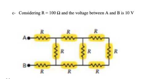 Solved 13. Calculate the total resistance and the total | Chegg.com