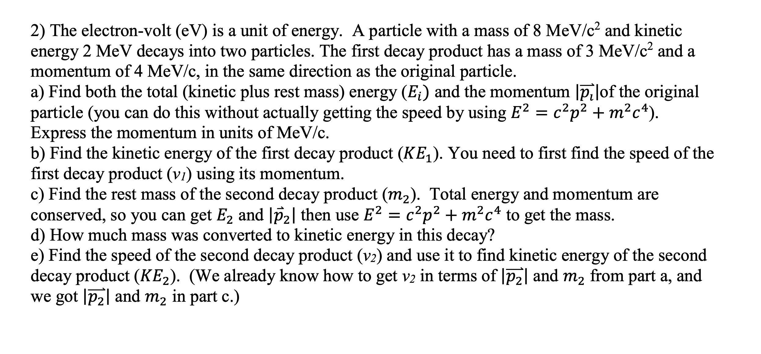 Solved The electron-volt (eV) is ﻿a unit of ﻿energy. A | Chegg.com