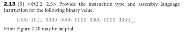 Solved 11-bit opcode range Орcode Instruction Opcode | Chegg.com
