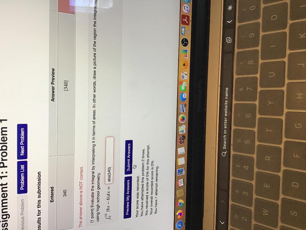 Solved ssignment 1: Problem 1 revious Problem Problem List | Chegg.com