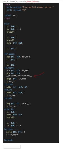 Solved Write equivalent MIPS assembly code of the following | Chegg.com Solved Write equivalent MIPS assembly code of the following | Chegg.com