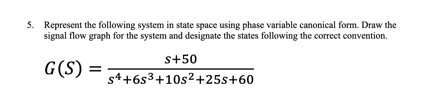 Solved Represent the following system in state space using | Chegg.com