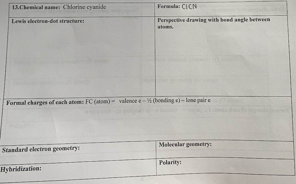 Solved \begin{tabular}{|c|c|} \hline 13.Chemical name: | Chegg.com