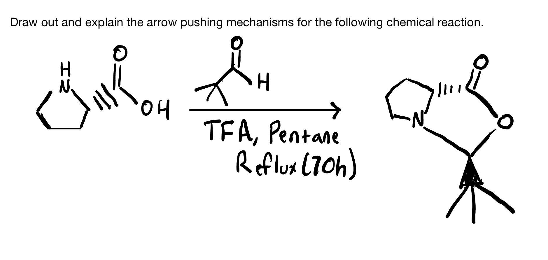 Solved Draw out and explain the arrow pushing mechanisms for | Chegg.com