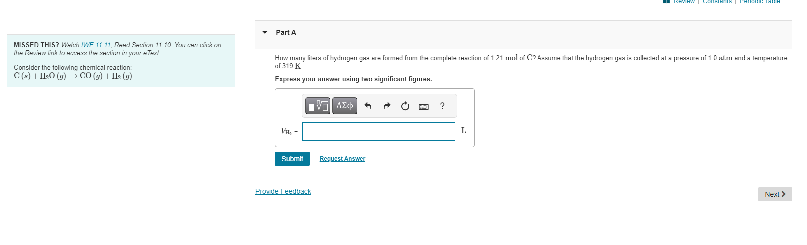 Solved MISSED THIS? Watch IWE 11.11; Read Section 11.10. | Chegg.com