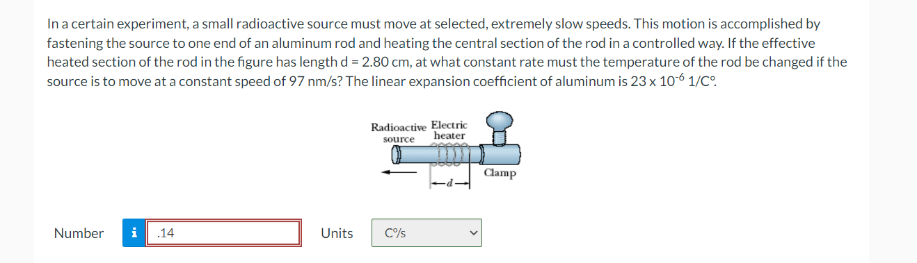 Solved In a certain experiment, a small radioactive source | Chegg.com