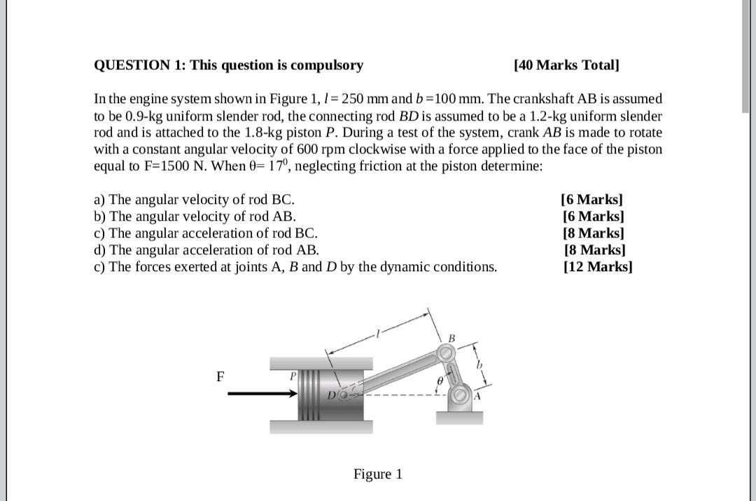 Solved QUESTION 1: This question is compulsory [40 Marks | Chegg.com