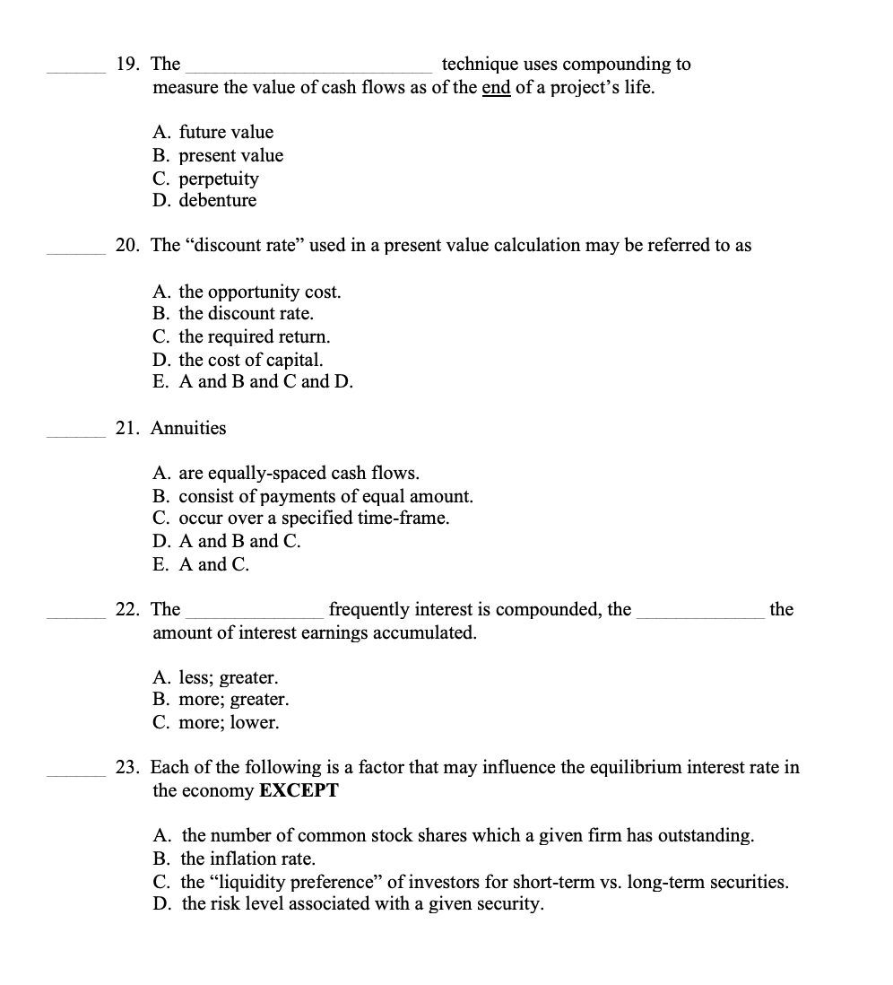 Solved B. MULTIPLE CHOICE QUESTIONS For each question, enter | Chegg.com