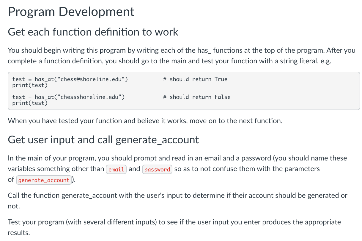 Solved In this assignment, you will be writing various | Chegg.com
