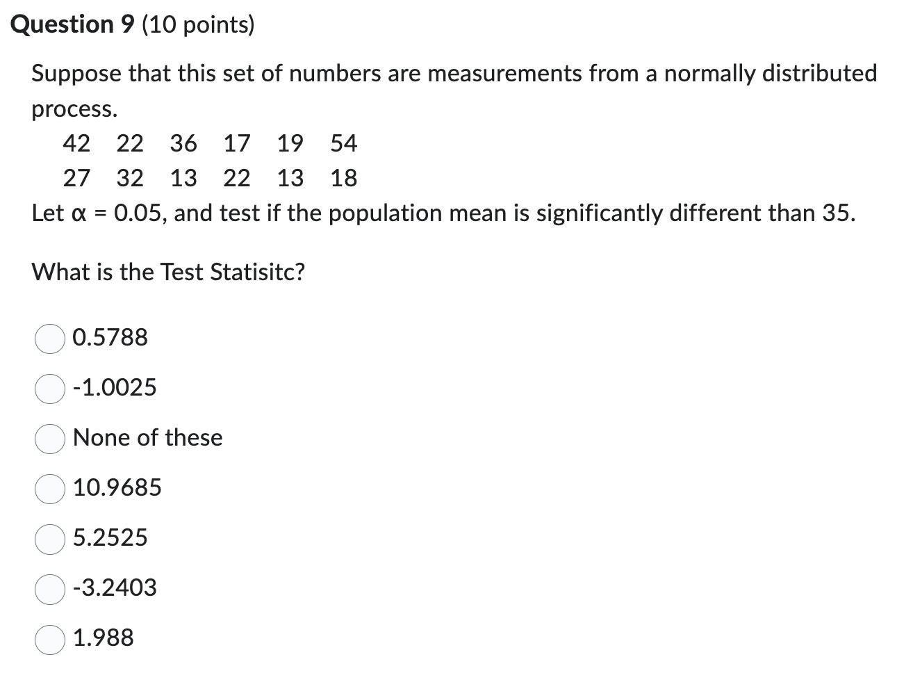 Solved Suppose that this set of numbers are measurements | Chegg.com