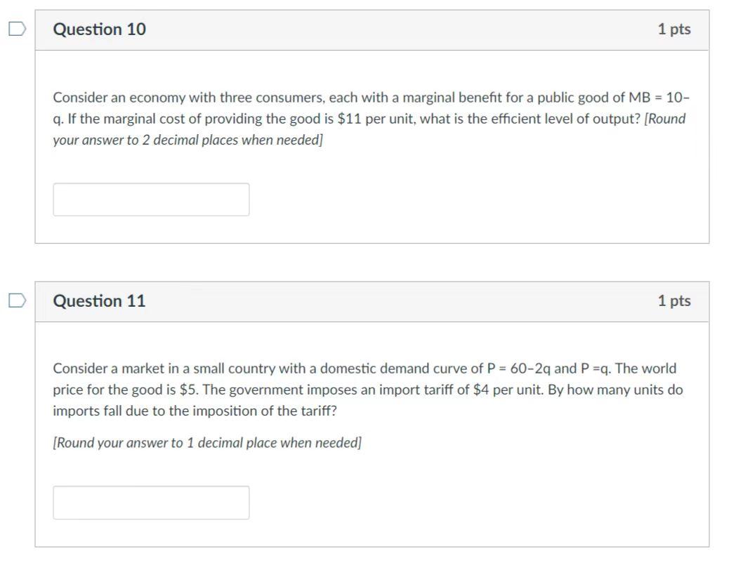 Solved Consider an economy with three consumers, each with a | Chegg.com