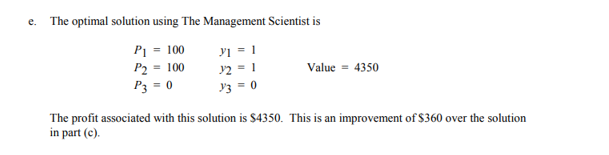 Solved Answer is below; but I want to see the excel solver | Chegg.com