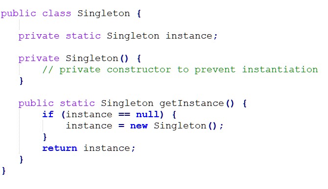Solved In the two Singleton Activity samples which uses | Chegg.com