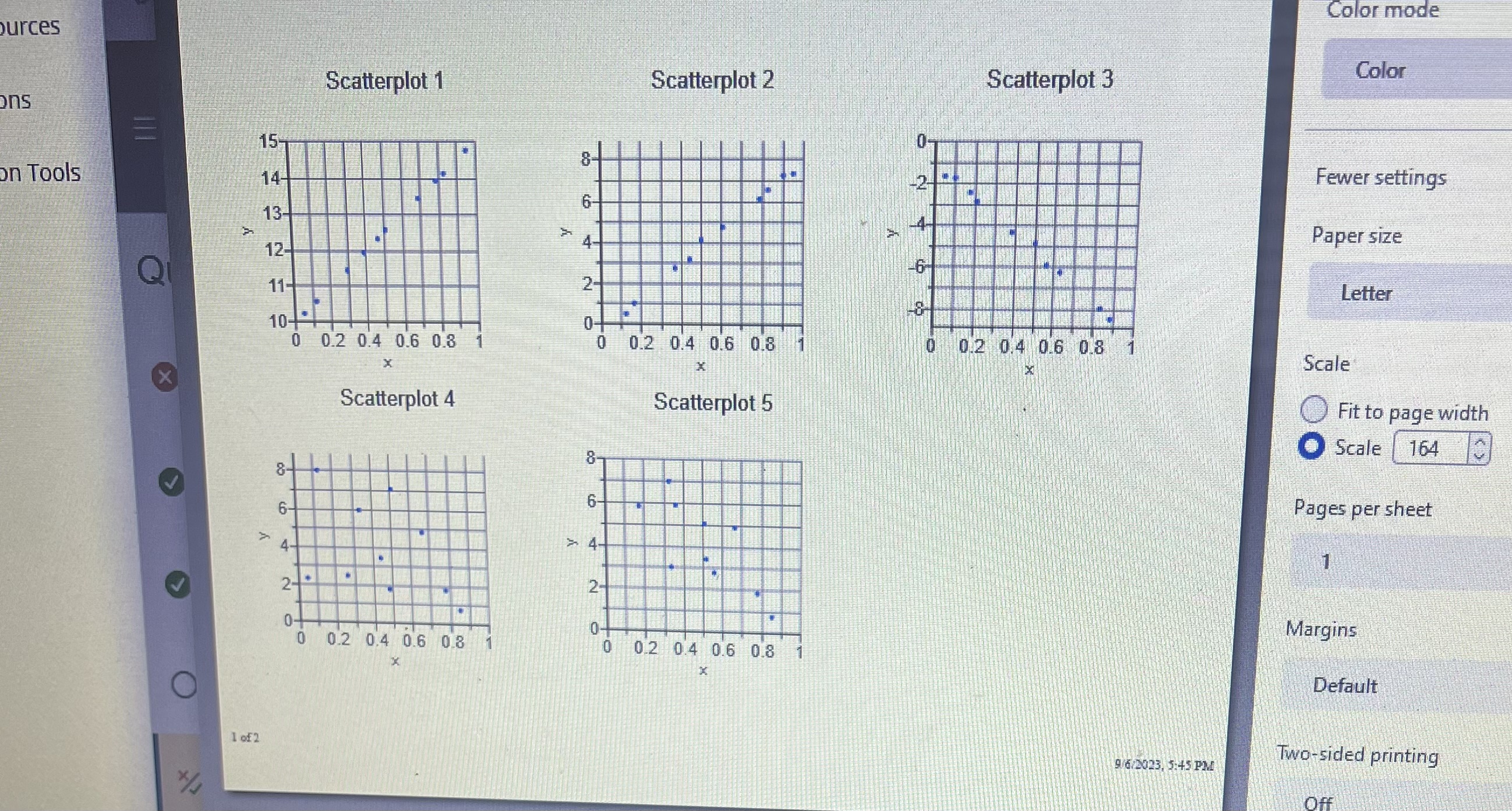 Solved Match these values of r with the accompanying | Chegg.com