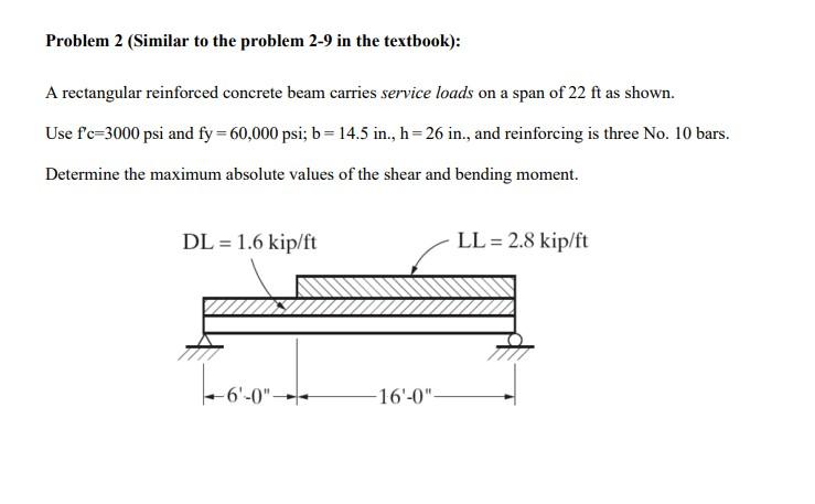 Solved Problem 2 (Similar to the problem 2-9 in the | Chegg.com