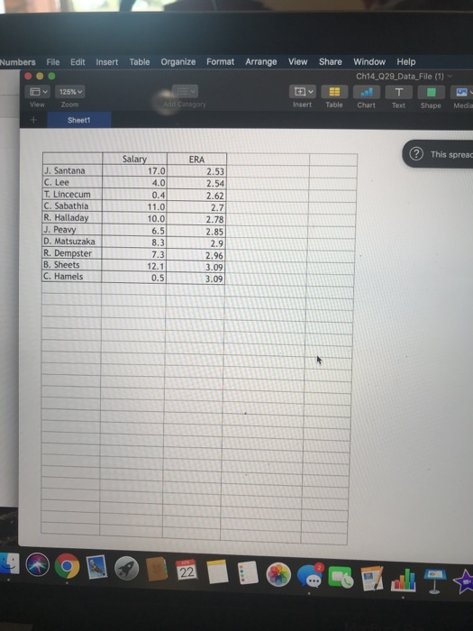 Solved run average (ERA) for 2008 C. Lee Of apter 14 HW | Chegg.com