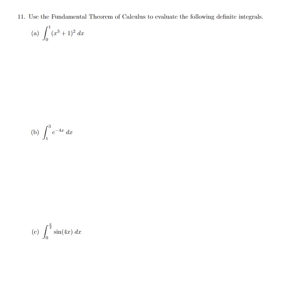 Solved 10.Evaluate the following indefinite integrals by the | Chegg.com