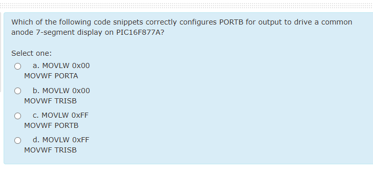 Solved Which of the following code snippets correctly | Chegg.com